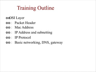 Mikrotik Router OS - Basic TCP/IP [Part-2] | PPT