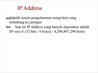 Mikrotik Router OS - Basic TCP/IP [Part-2] | PPT