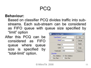 Mikrotik router os qos best practice | PDF