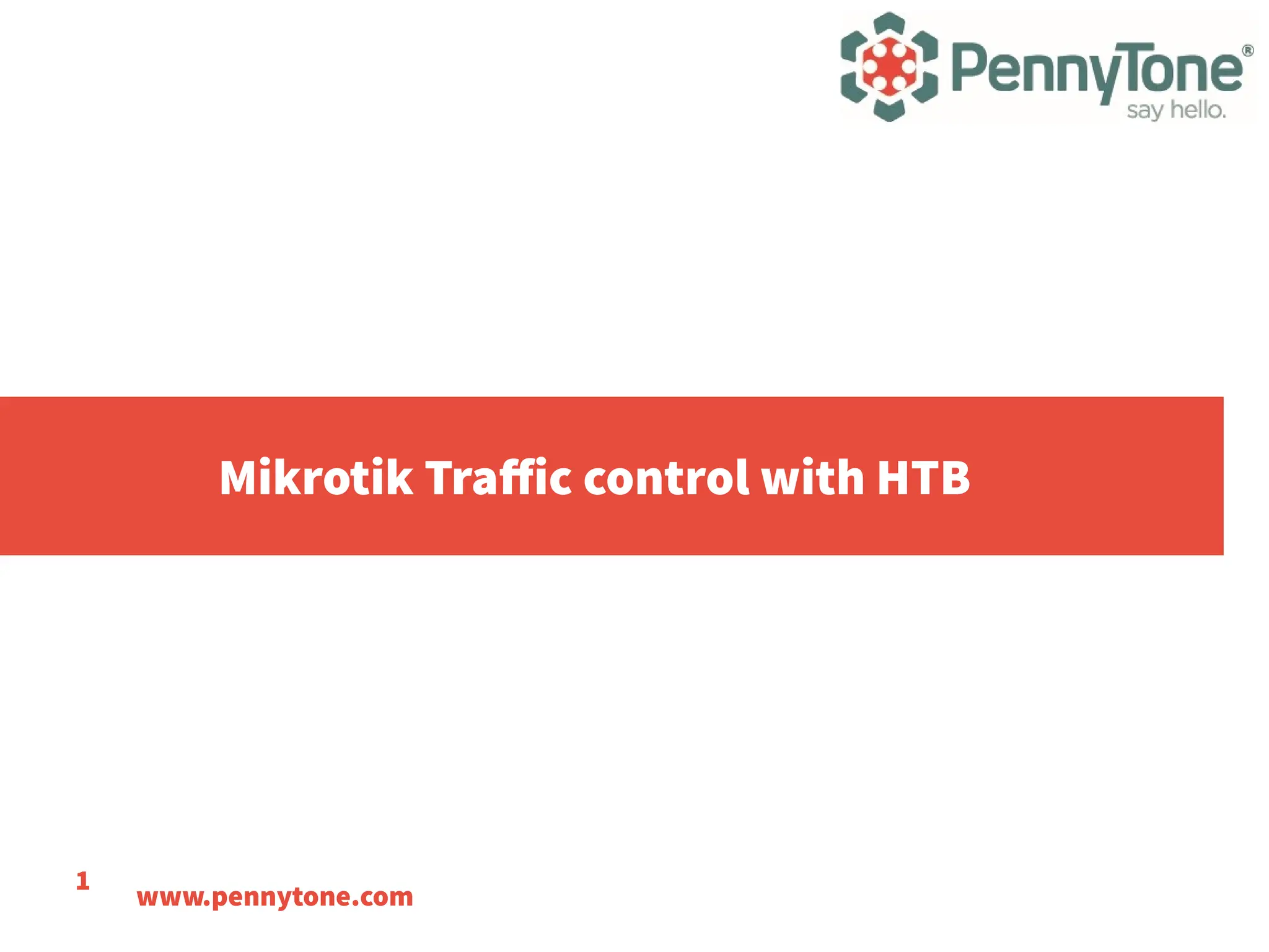 Mikrotik Traffic Control with HTB by Pennytone | PDF
