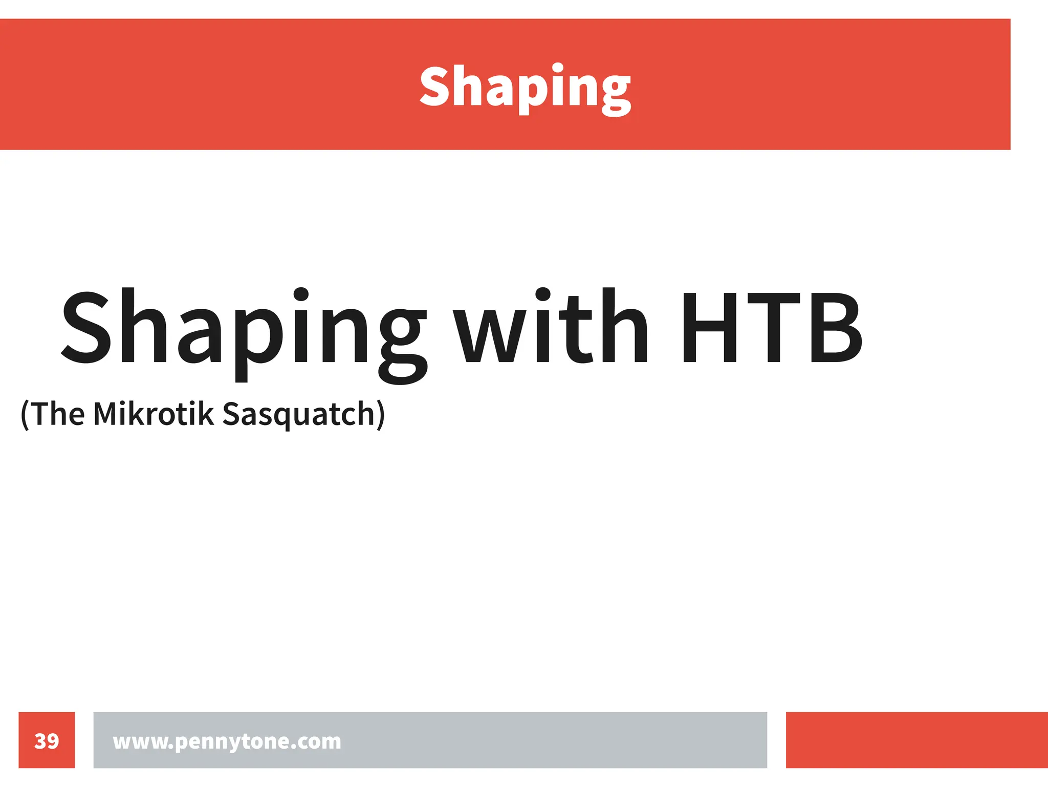 Mikrotik Traffic Control with HTB by Pennytone | PDF