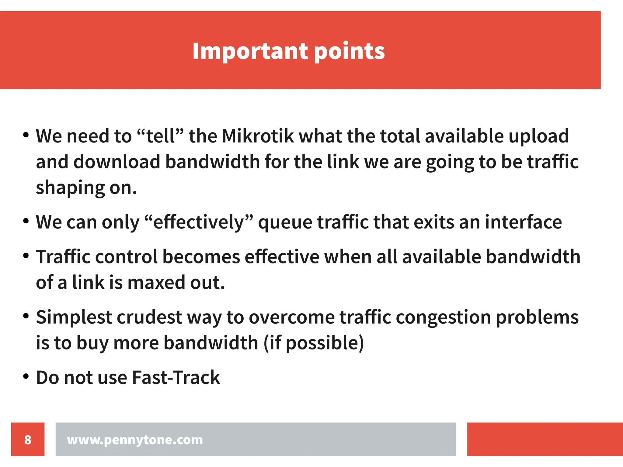 Mikrotik Traffic Control with HTB by Pennytone | PDF
