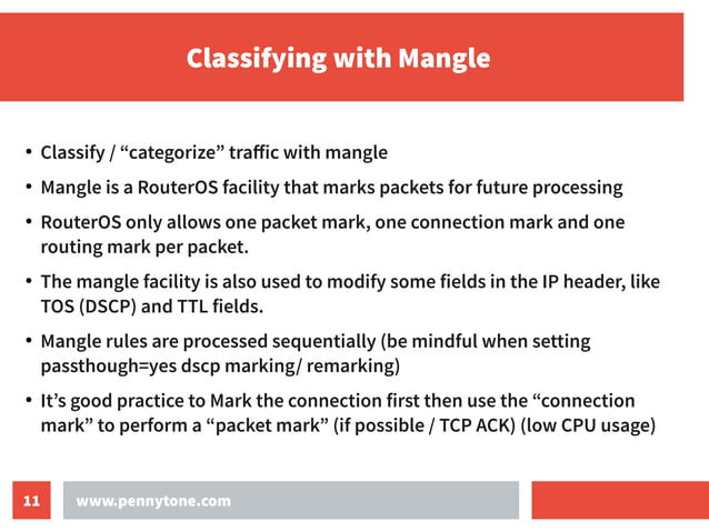 Mikrotik Traffic Control with HTB by Pennytone | PDF