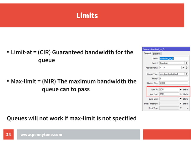 Mikrotik Traffic Control with HTB by Pennytone | PDF