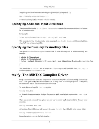 Miktex | PDF