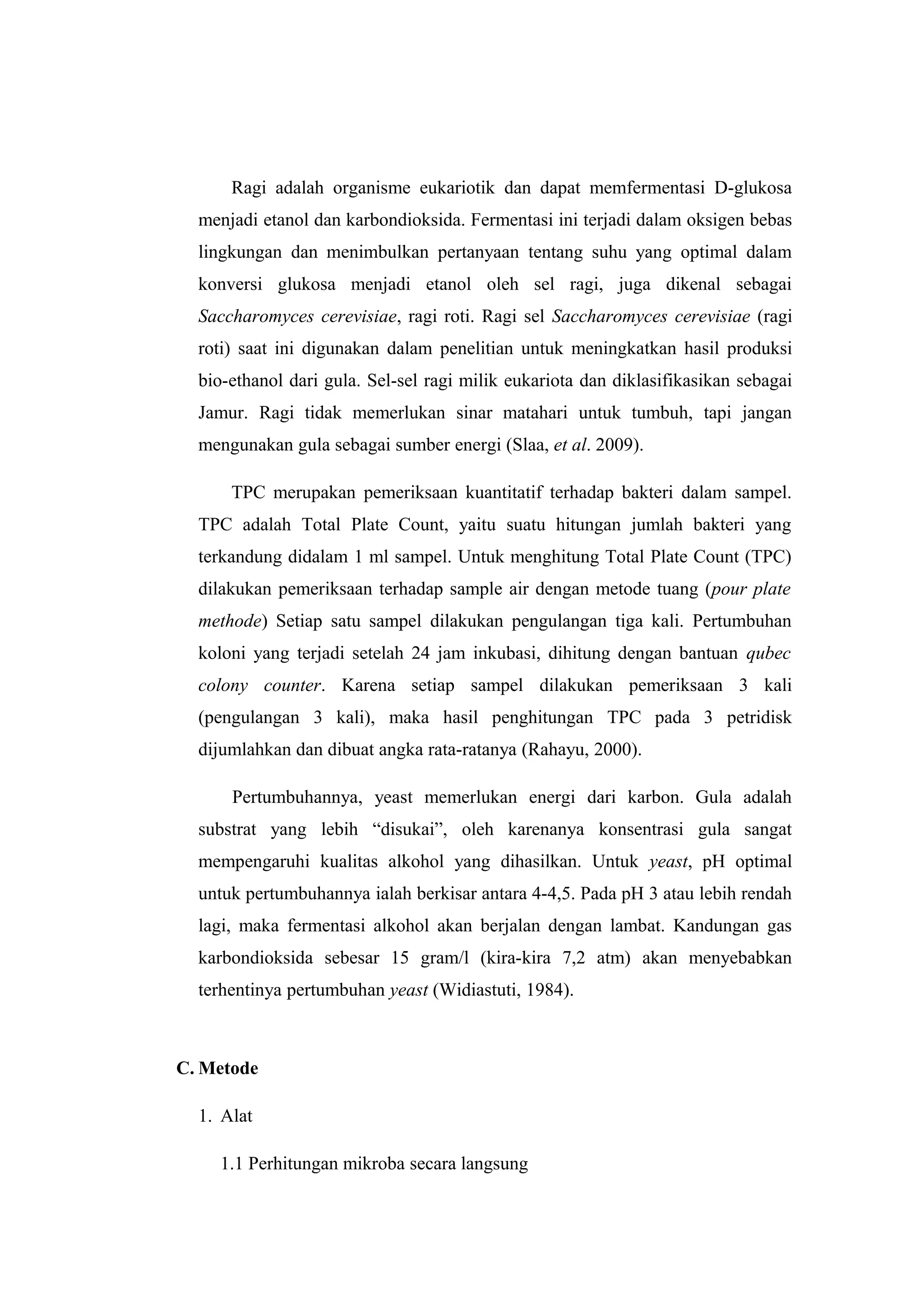 ITP UNS SEMESTER 2 Mikum acara 3 Perhitungan Mikroba | DOC