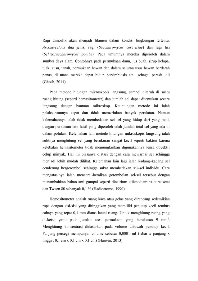 ITP UNS SEMESTER 2 Mikum acara 3 Perhitungan Mikroba | DOC