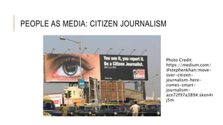 Mil 11. media and information literacy (mil) - people media (feb.19) | PPTX