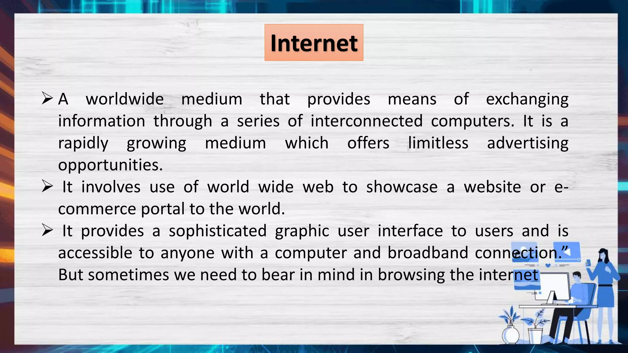 Media and Information Literacy | PPTX | Internet for Beginners | Internet