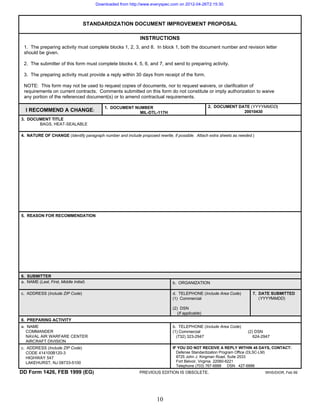 Mil dtl-117 h Military Packaging | PDF | Style & Fashion
