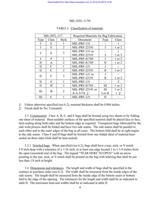 Mil dtl-117 h Military Packaging | PDF