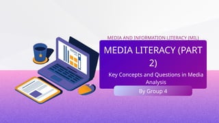 Media literacy group reporting free ppts | PPTX