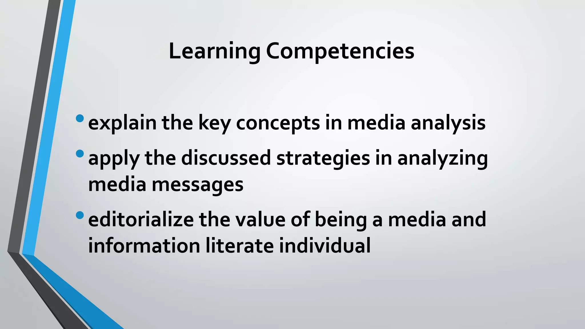 Media and Information Literacy (MIL) 2. The Evolution of Traditional to ...