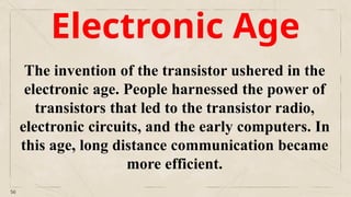 The Evolution of Media: From Prehistoric to Electronic Age and ...