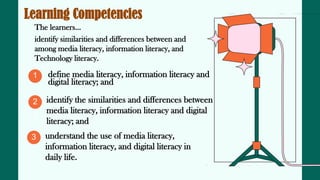 MIL - Lesson 2 Media and Information.pptx