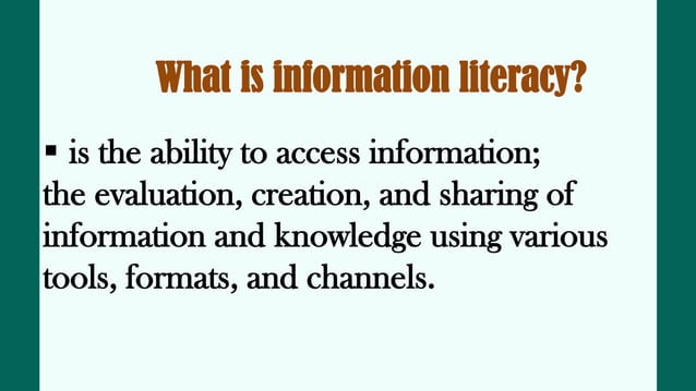 MIL - Lesson 2 Media and Information.pptx