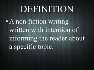 Text and information media | PPTX