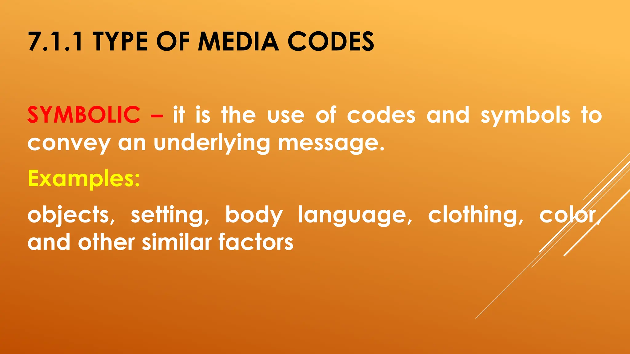 Media & Information Languages: Codes and Conventions | PPTX