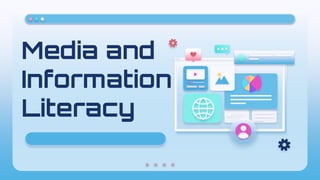 Media and Information Literacy | PPT