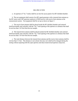 Mil prf-81705 d military packaging | PDF