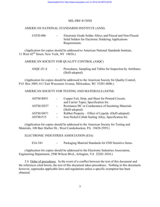 Mil prf-81705 d military packaging | PDF