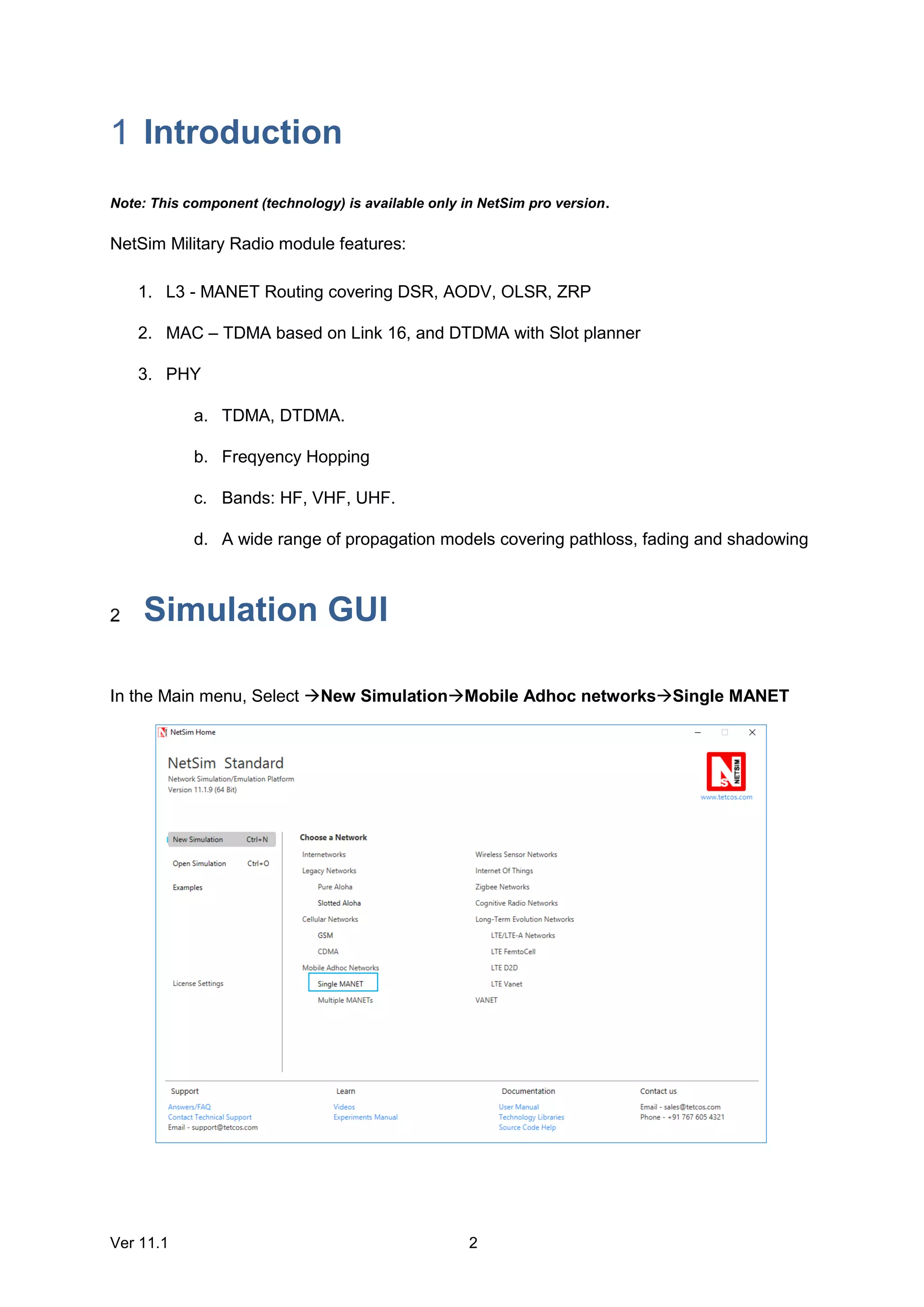 NetSim Technology Library- Military radio-tdma-and-dtdma | PDF