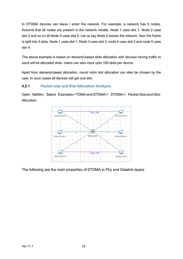 NetSim Technology Library- Military radio-tdma-and-dtdma | PDF