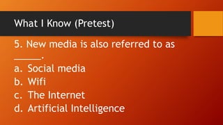 MIL - Role of Media in the communication process.pptx