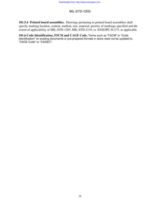 Mil std-100 g | PDF