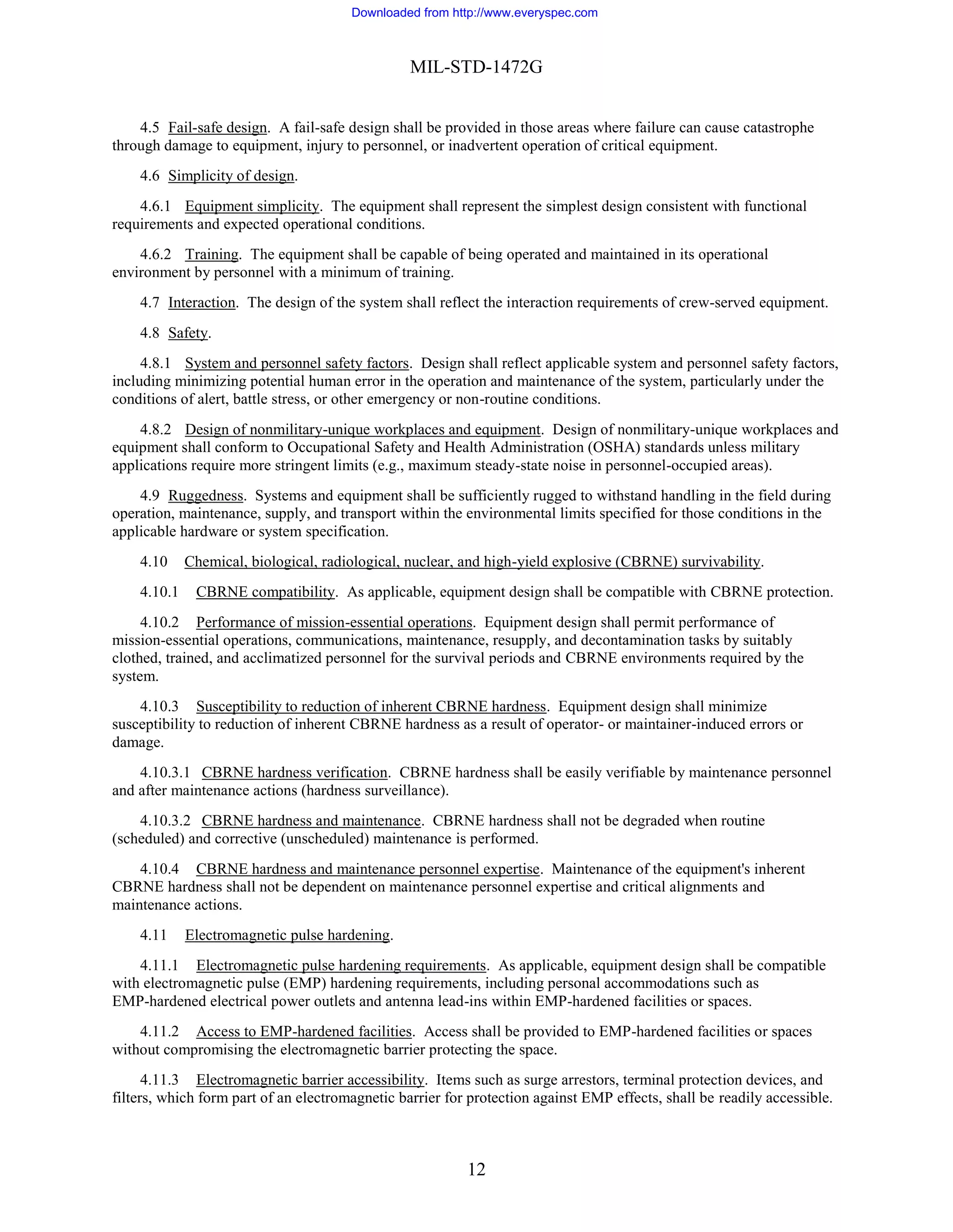 Mil std-1472 g | PDF