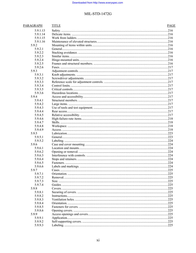 Mil std-1472 g | PDF