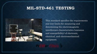 MIL-STD-461 EMI Filters | PPTX