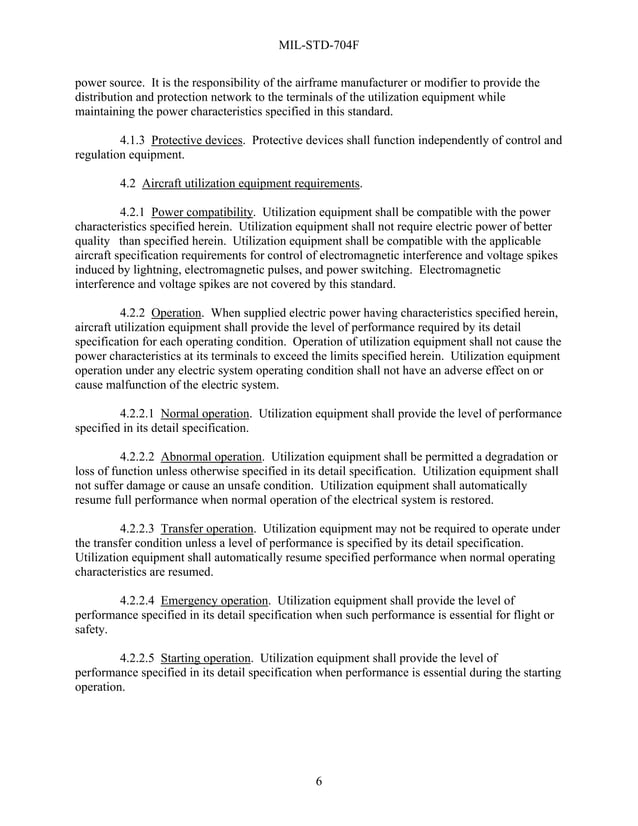 MIL-STD-704F.pdf | Consumer Electronics | Technology & Computing
