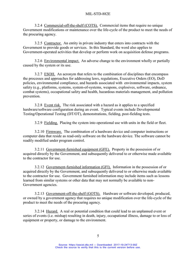 MIL-STD-882E.pdf | Operating Systems | Computer Software and Applications