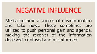 MEDIA AND INFORMATION LITERACY FOR GRADE 12 LEARNERS | PPTX