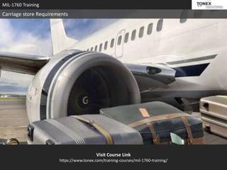 MIL-1760 Aerospace & Defense Engineering Training : Tonex Training | PPTX