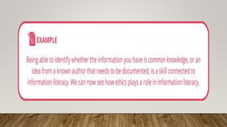 mil 7 Demonstrate ethical use of information..pptx