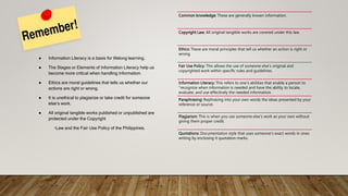 mil 7 Demonstrate ethical use of information..pptx