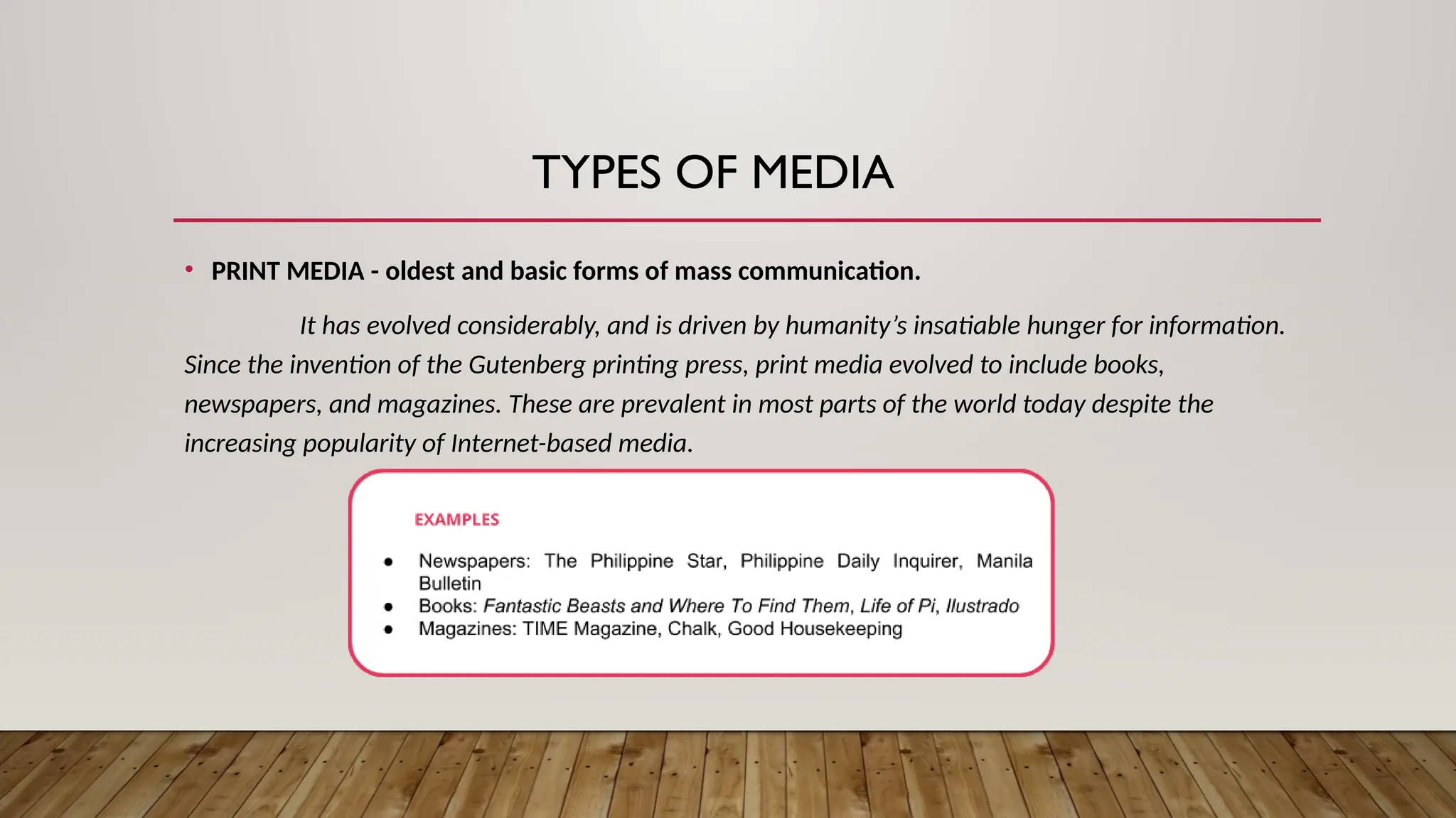 mil 8 Classify contents of different media types.pptx