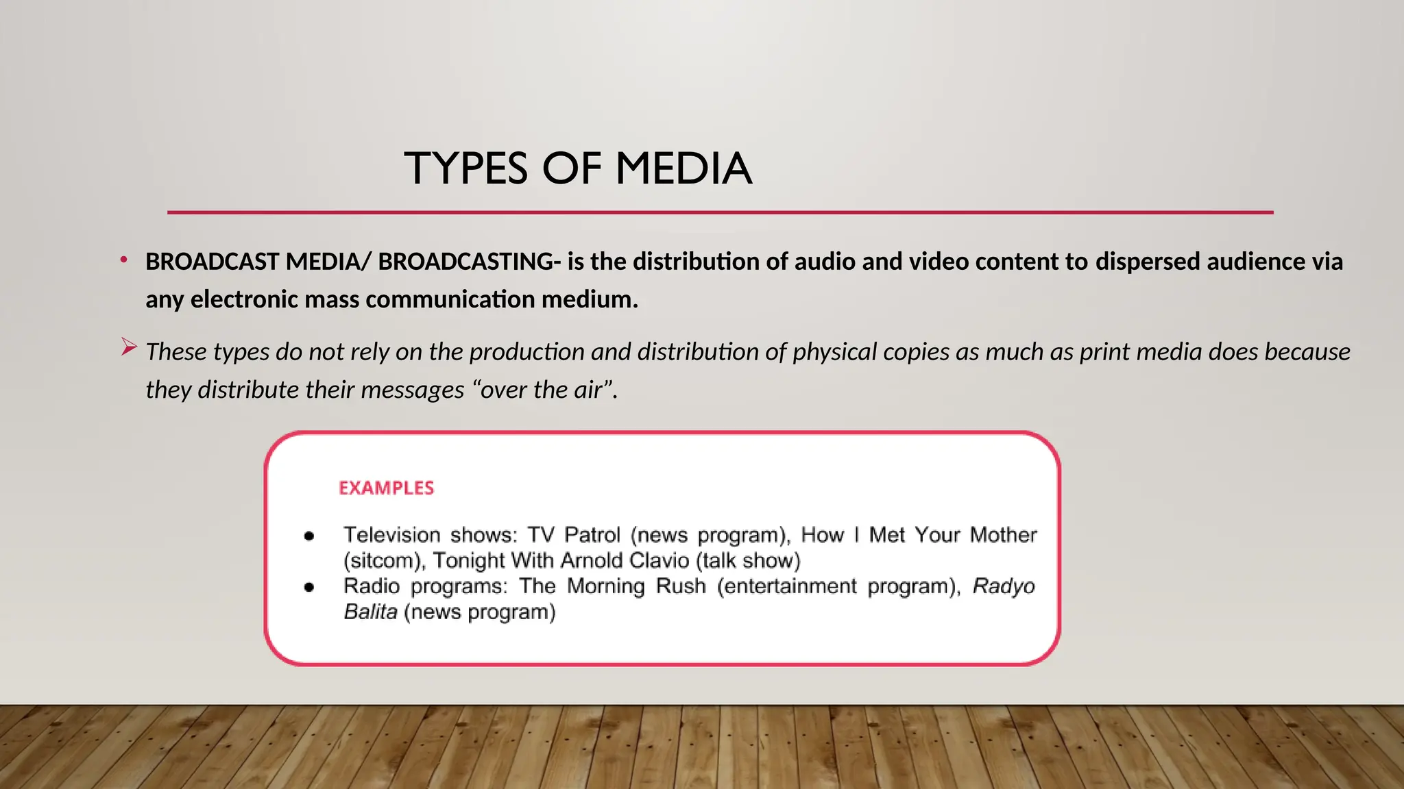 mil 8 Classify contents of different media types.pptx