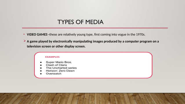 mil 8 Classify contents of different media types.pptx | Home ...