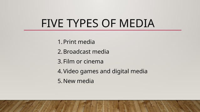 mil 8 Classify contents of different media types.pptx | Home ...
