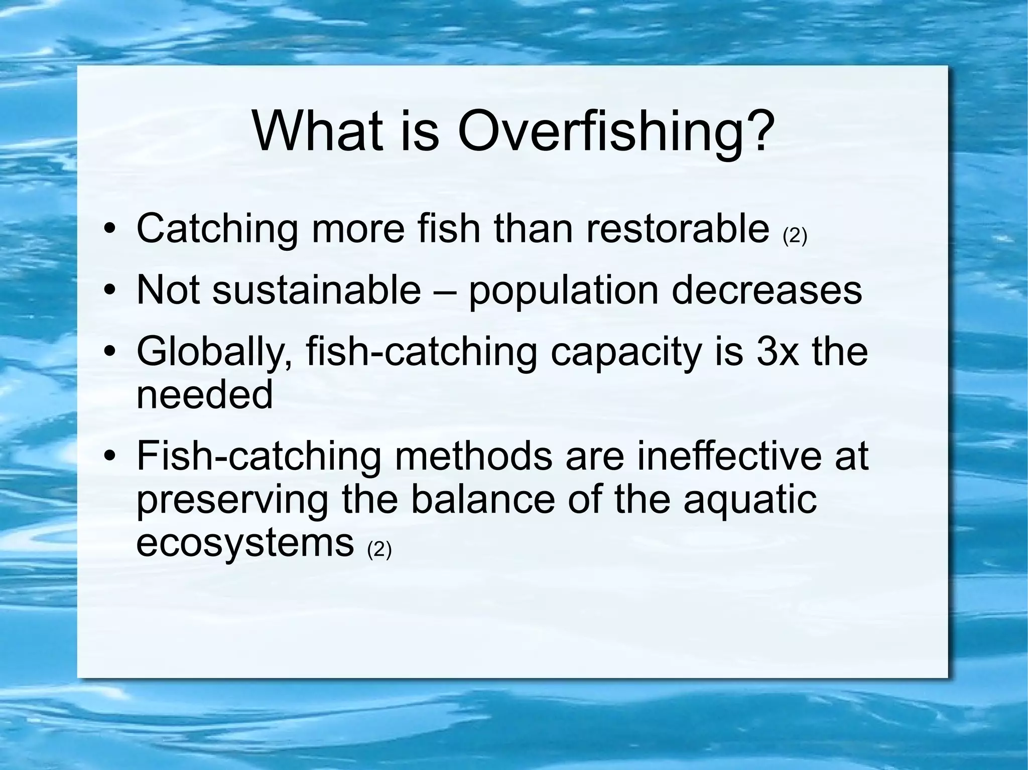 Mila, alex k, teodor 103 overfishing ppt | PPT