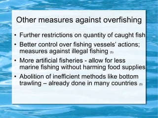 Mila, alex k, teodor 103 overfishing ppt | PPT