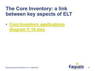Mila Angelova: Making the Core Inventory work | PPT
