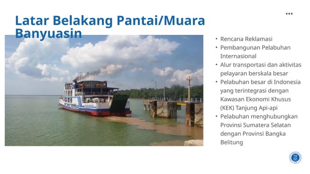 Mundurnya Garis Pantai Muara Banyuasin Sumatera Selatan | PPT