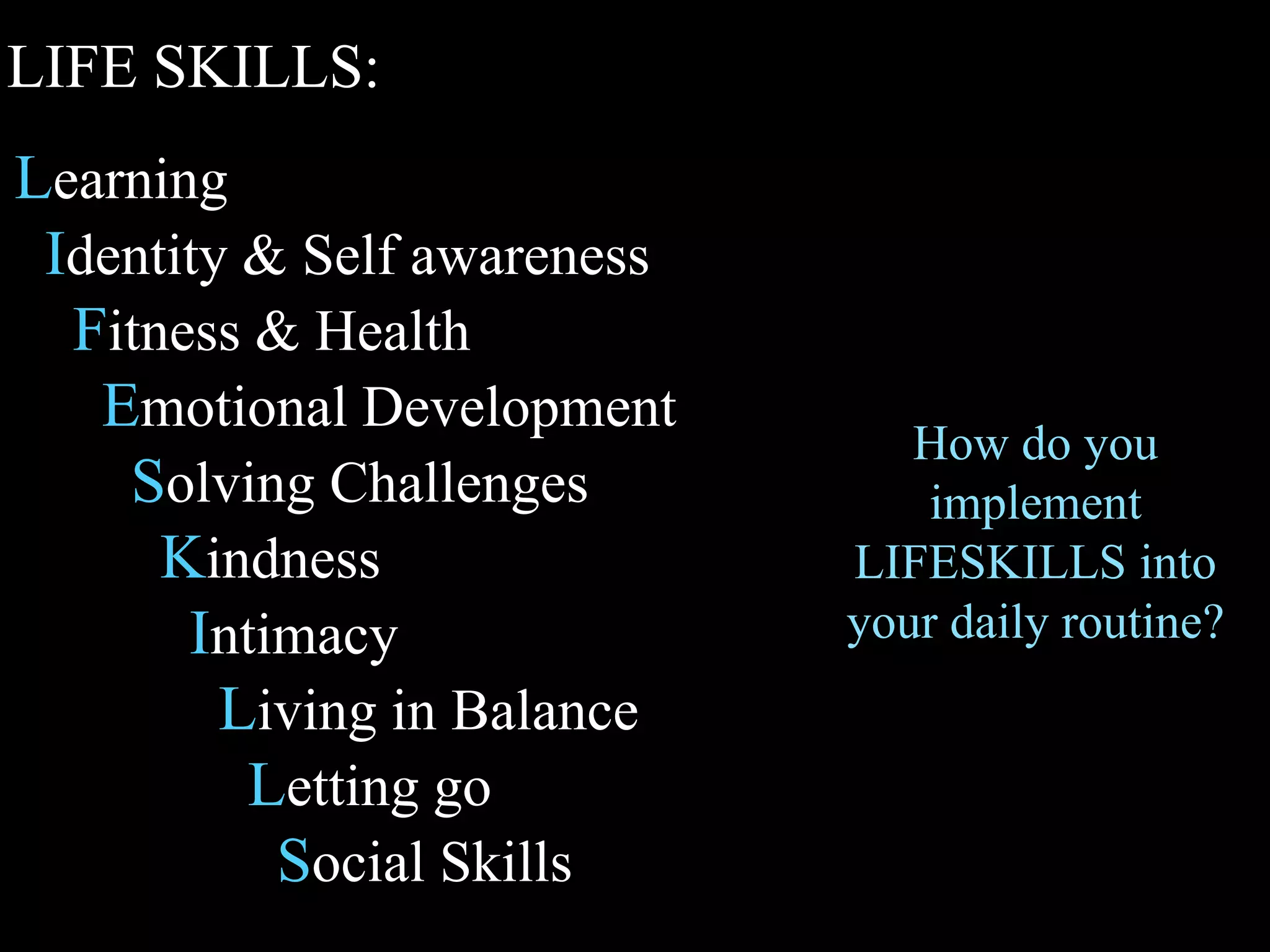 Milady chapter 2 life skills | PPTX