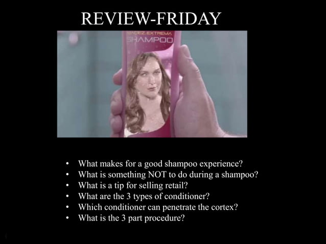 Milady ch 15 shampoo scalp care | PPTX | Hair Care | Beauty