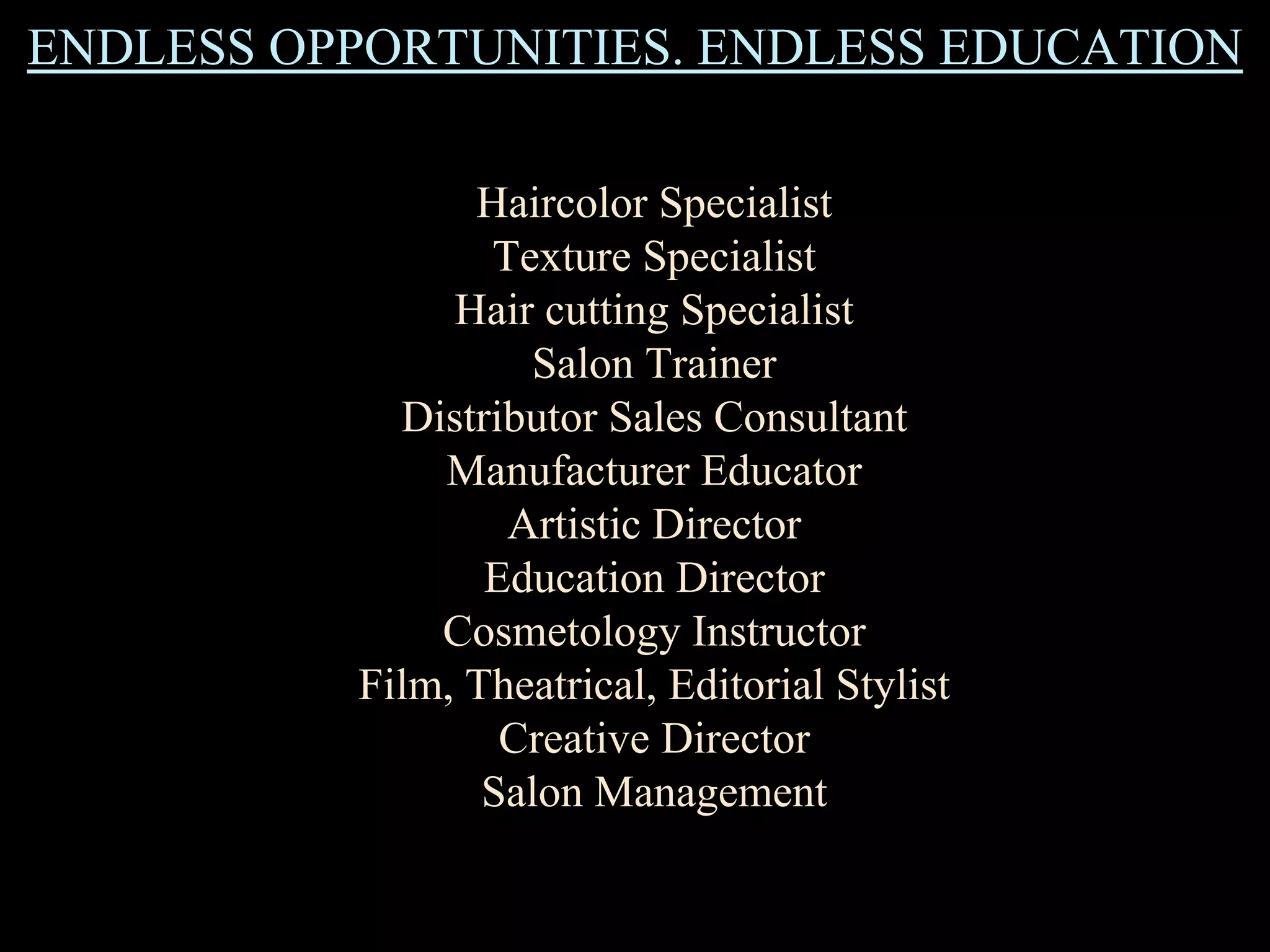 Milady ch 1 history & opportunities | PPTX