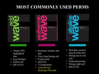 Milady ch 20 Perms Relaxers | PPTX